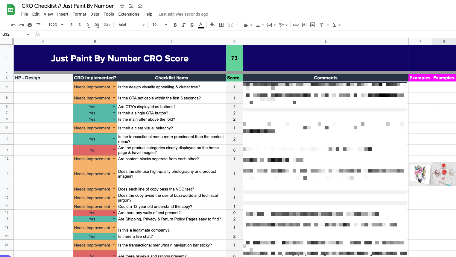 Ecommerce CRO Case Study Just Paint by Number - Engine Scout